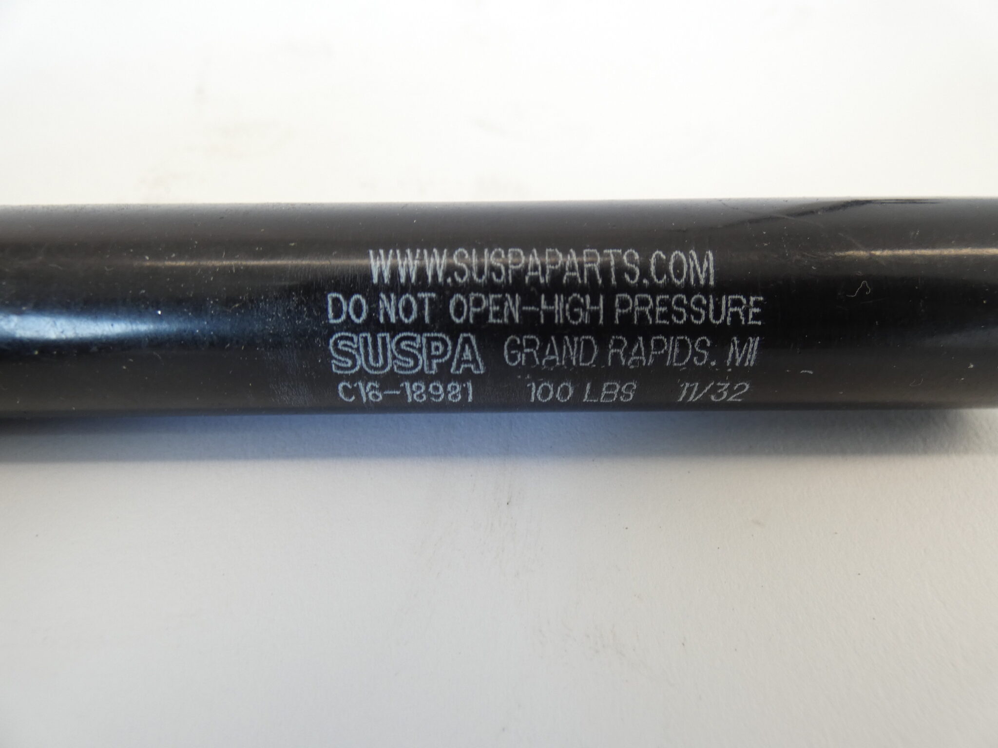 Suspa C16-18981 Gas Spring Prop Strut Shock, 100LBS – GPM Surplus