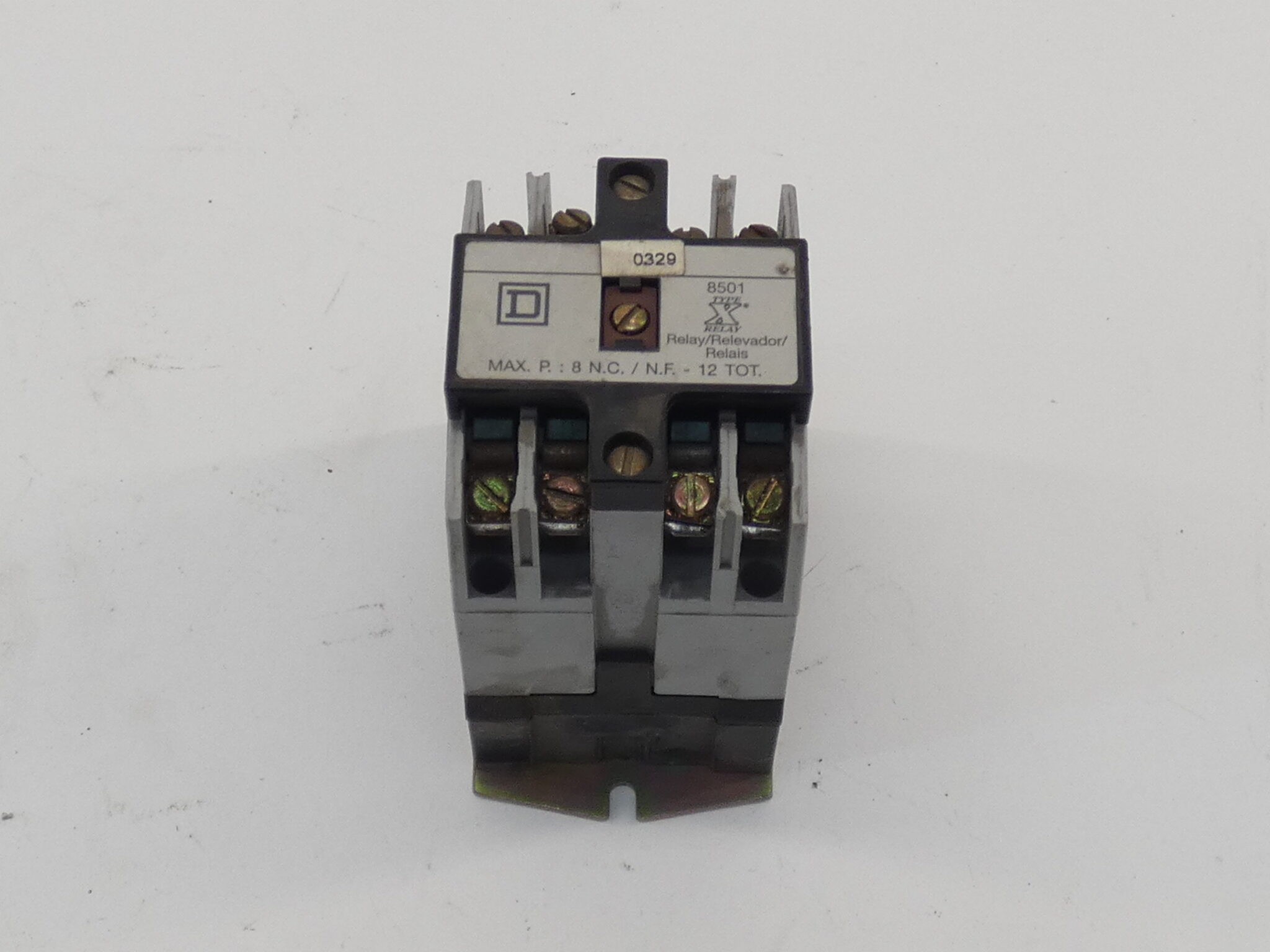 Square D 8501X020 Relay, 20A, Type 8501 – GPM Surplus