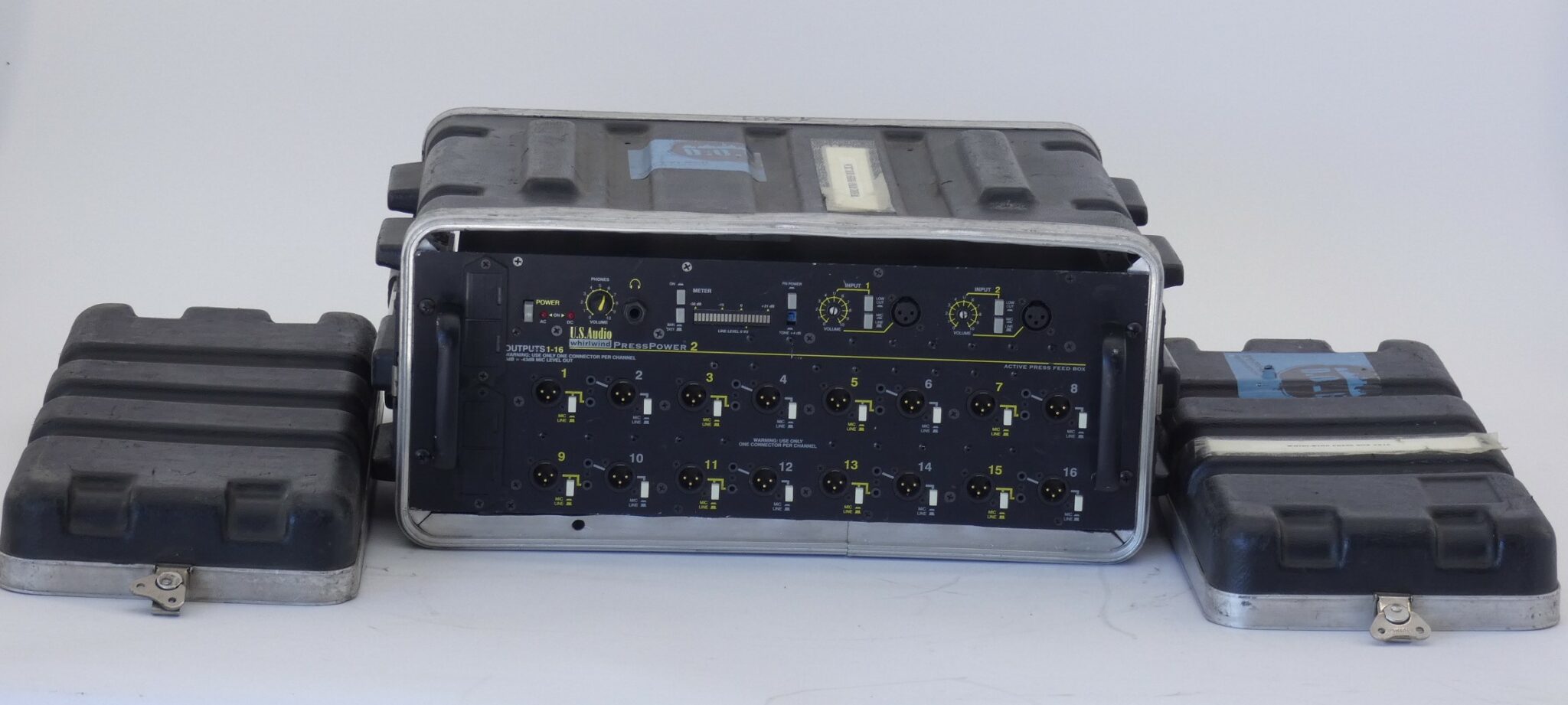 Whirlwind U.S. Audio Press Power 2 Pressbox w/ Hard Case – GPM Surplus