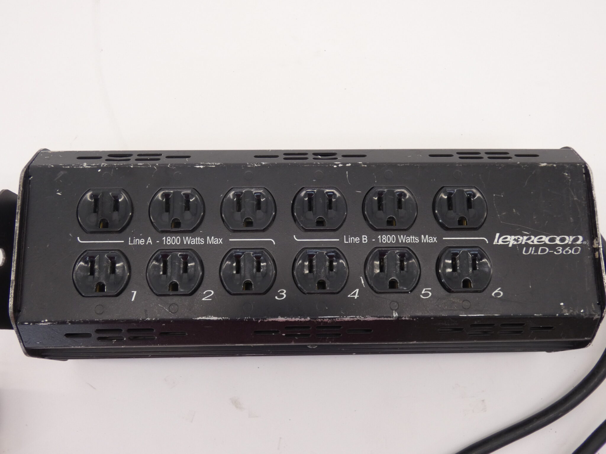 Leprecon ULD-360 Duplex 6-Channel Dimmer, 20A, 1800W, – GPM Surplus