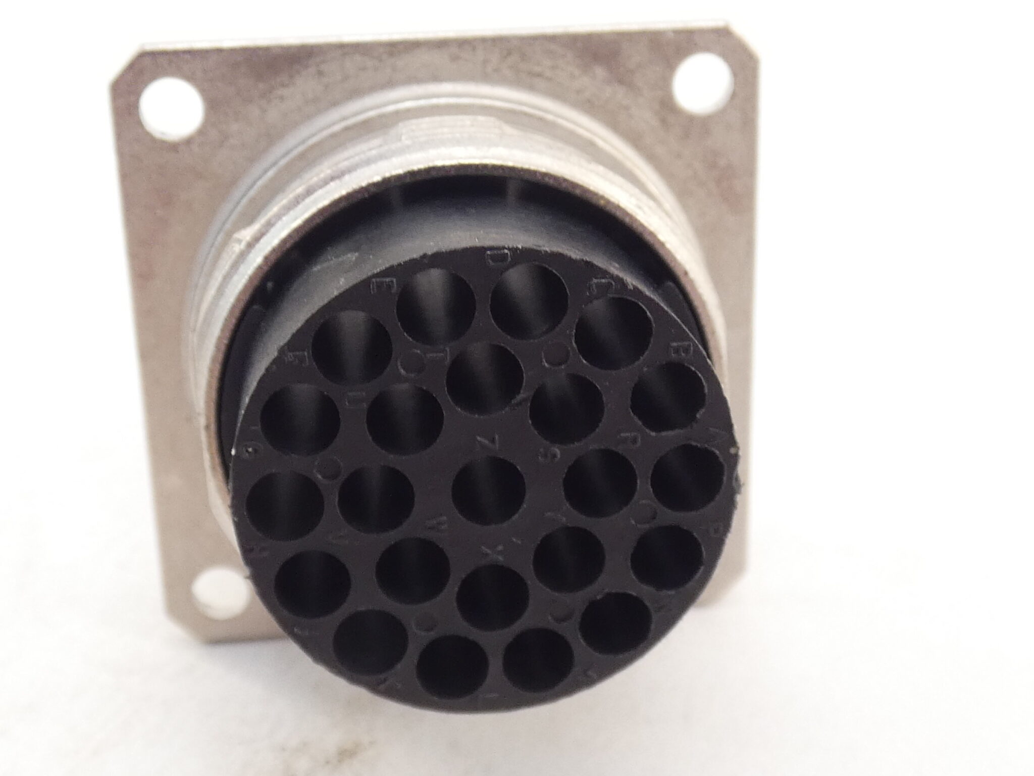 *Lot of 10* Male Circular Connector 23 Pins Receptacle Panel Mount ...