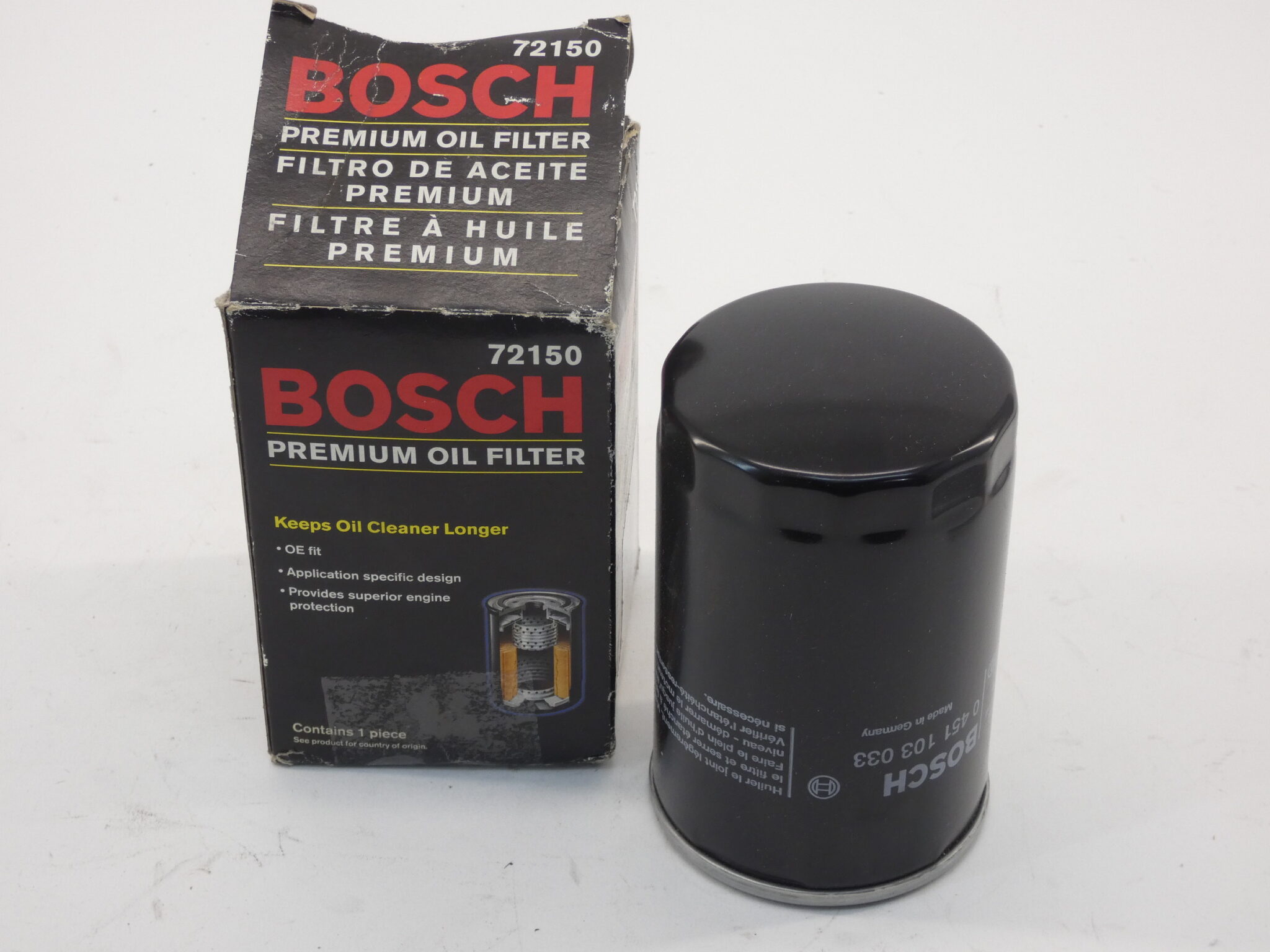 Bosch 72150 Premium Oil Filter – GPM Surplus