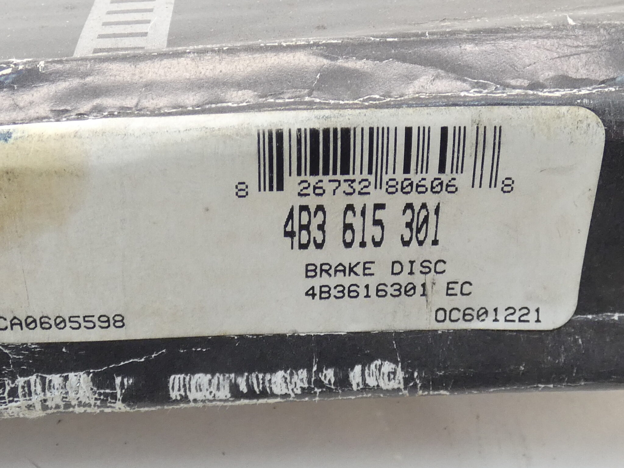 Becker Brake System 4B3615301 Brake Disc Rotor 4B3 615 301 – GPM Surplus