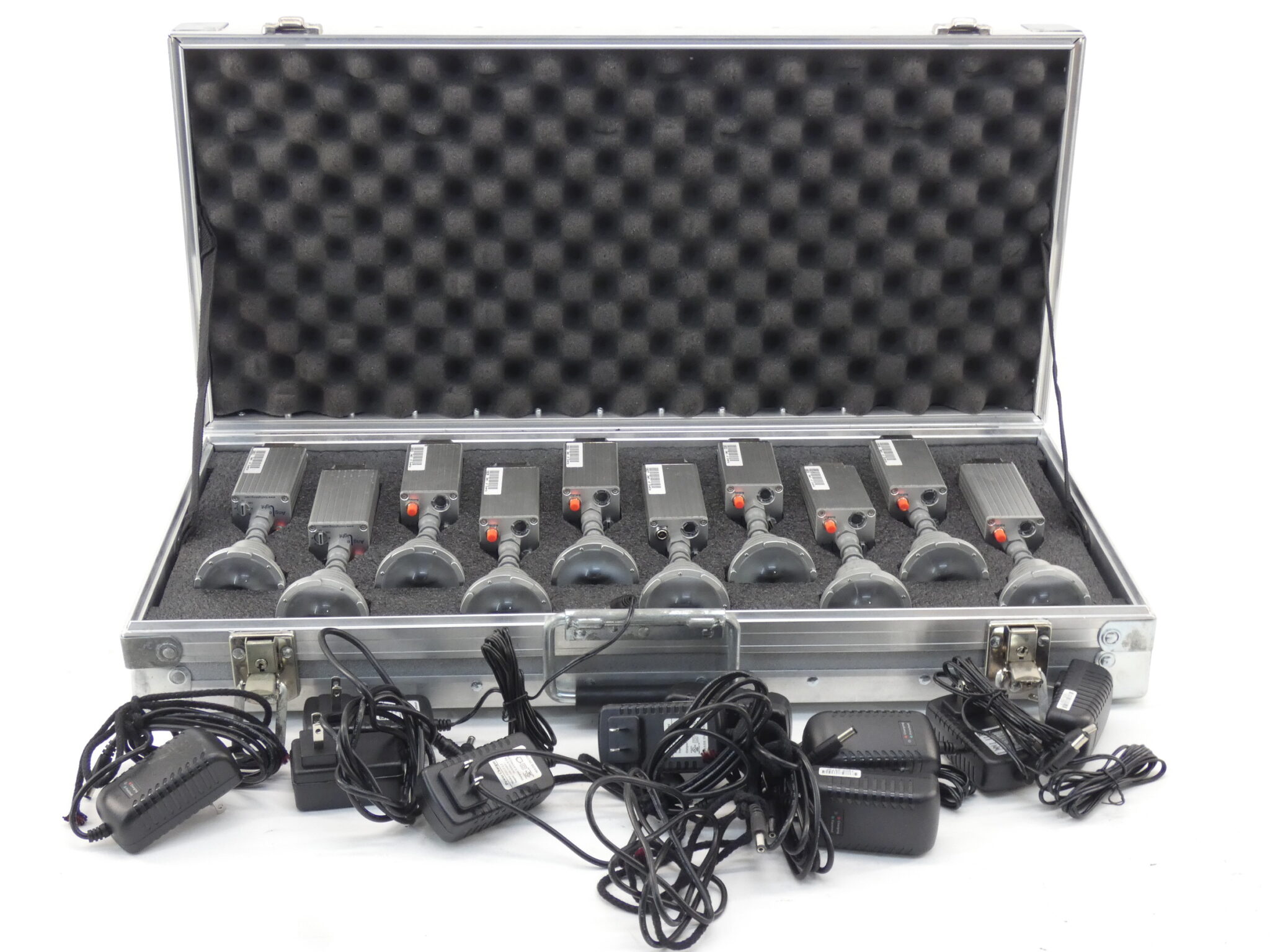 *Lot of 10* Fuel Lighting Angle Lights W/ Chargers, Magnetic – GPM Surplus