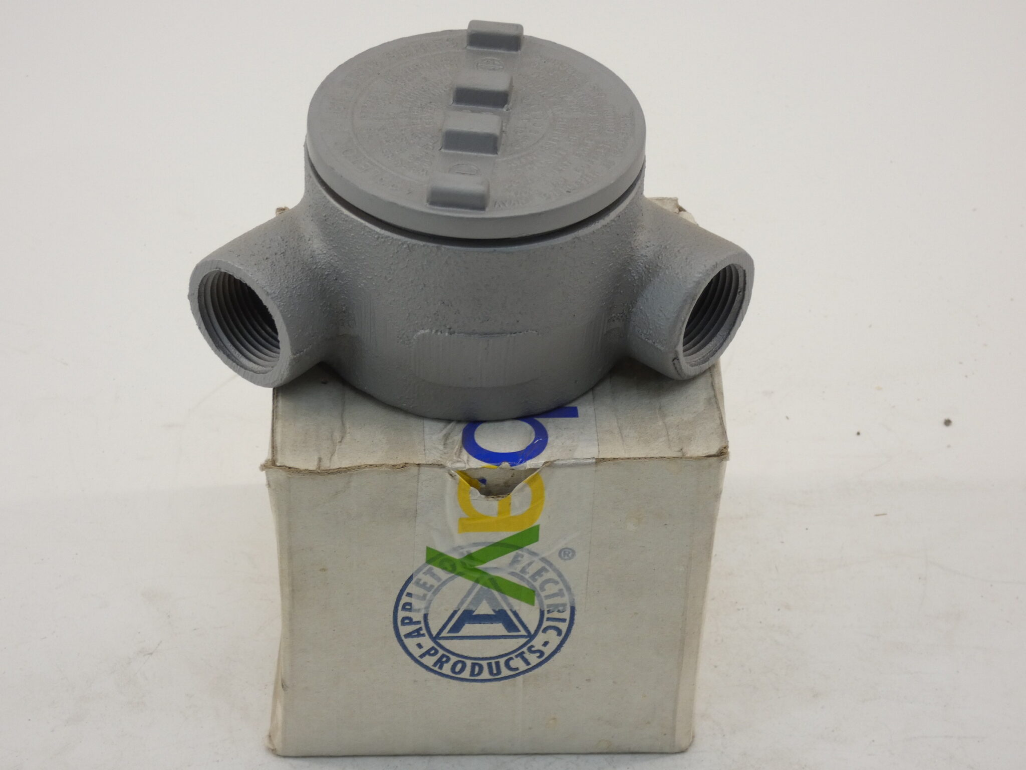 Appleton GRN100 Conduit Outlet Box 1″ Malleable Iron Threaded – GPM Surplus