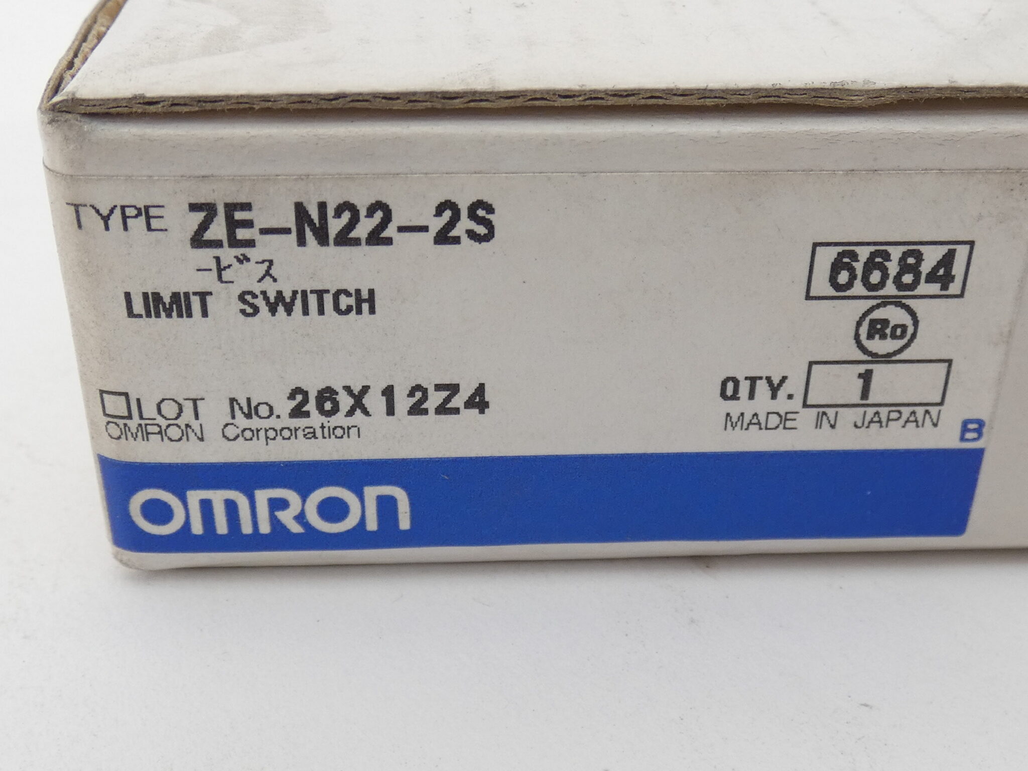 Omron ZE-N22-2S Limit Switch 10A 250V – GPM Surplus