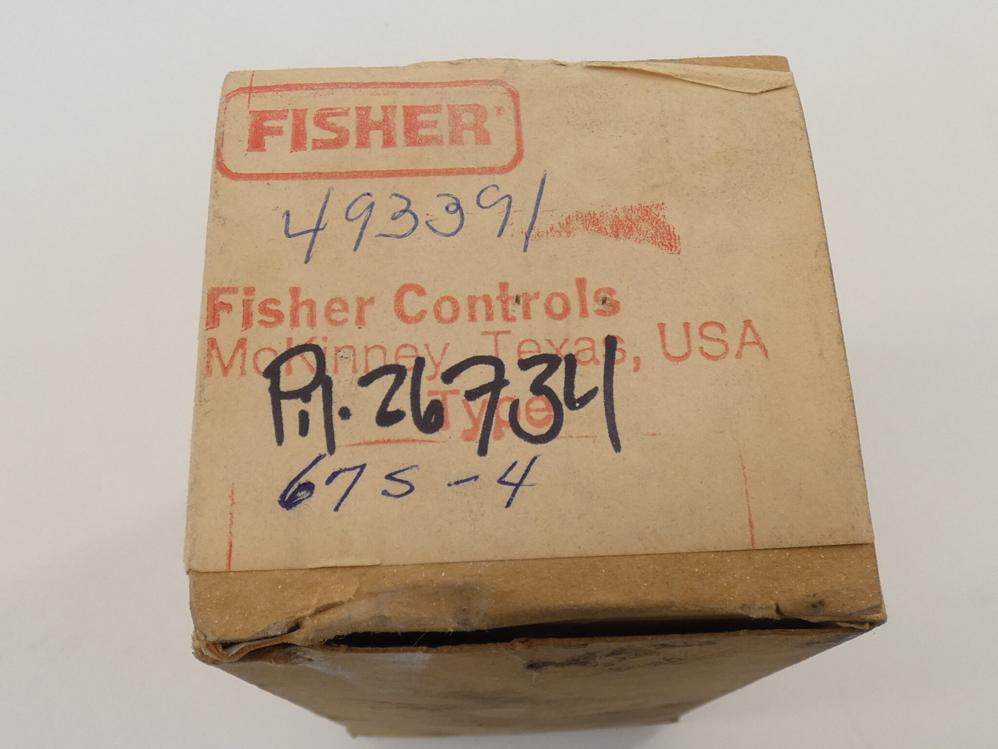 Fisher Controls 67S-4 Pressure Regulator Valve 400PSI – GPM Surplus