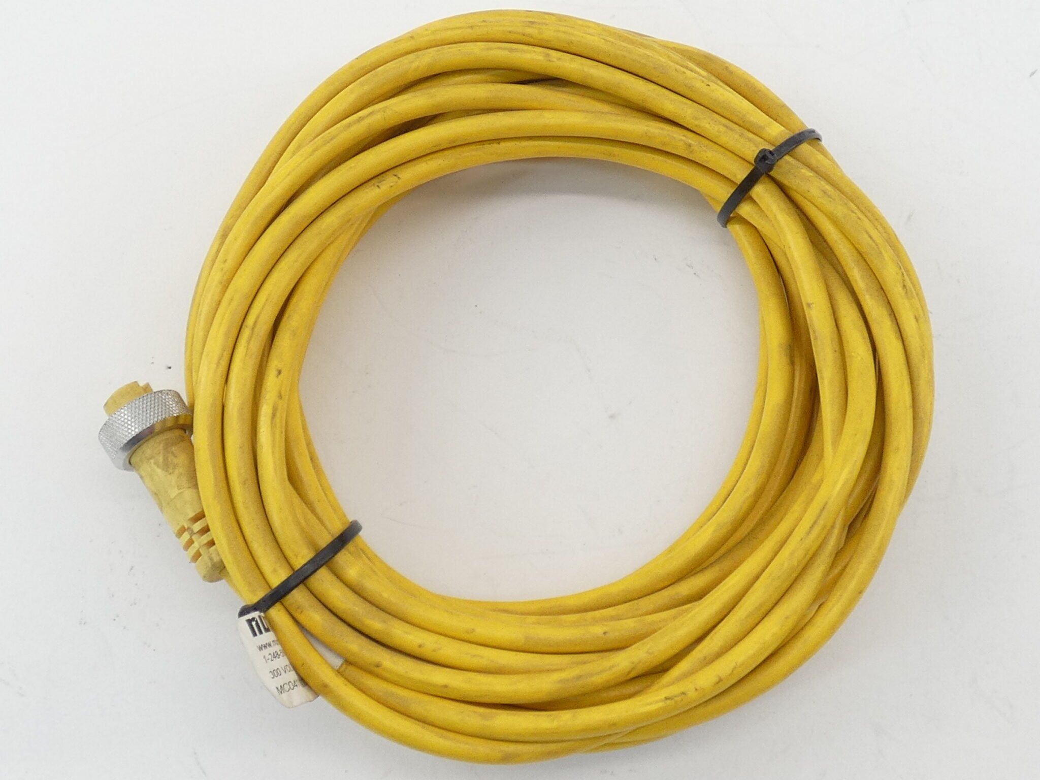 Numatics MC0410MAC0000000 Power Cordset, Cable, 300V, 5.5A – GPM Surplus