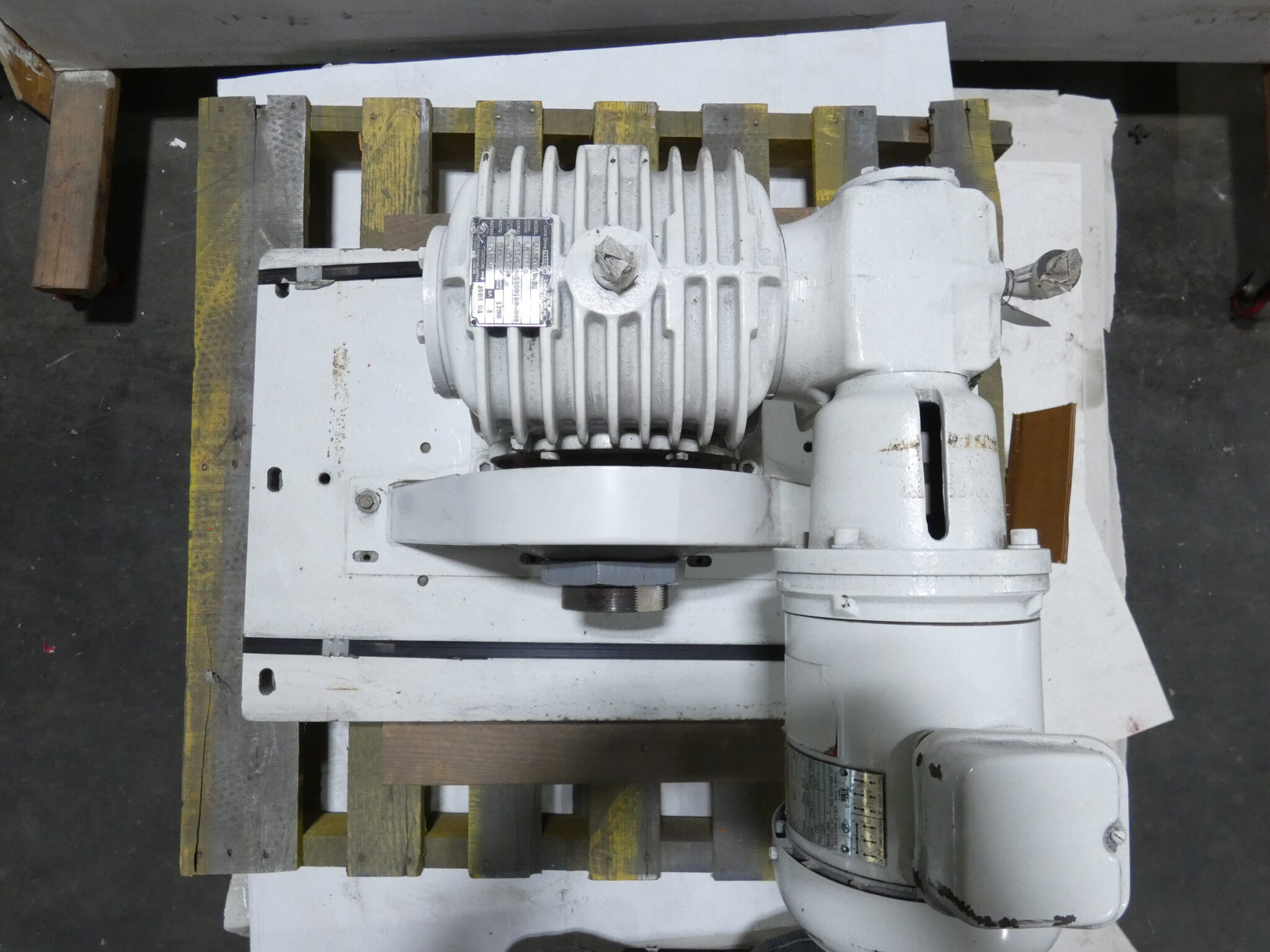 375:1 Textron Cone Drive M0035A913-A4 Gearbox 0.92HP 1/.75HP Calco ...