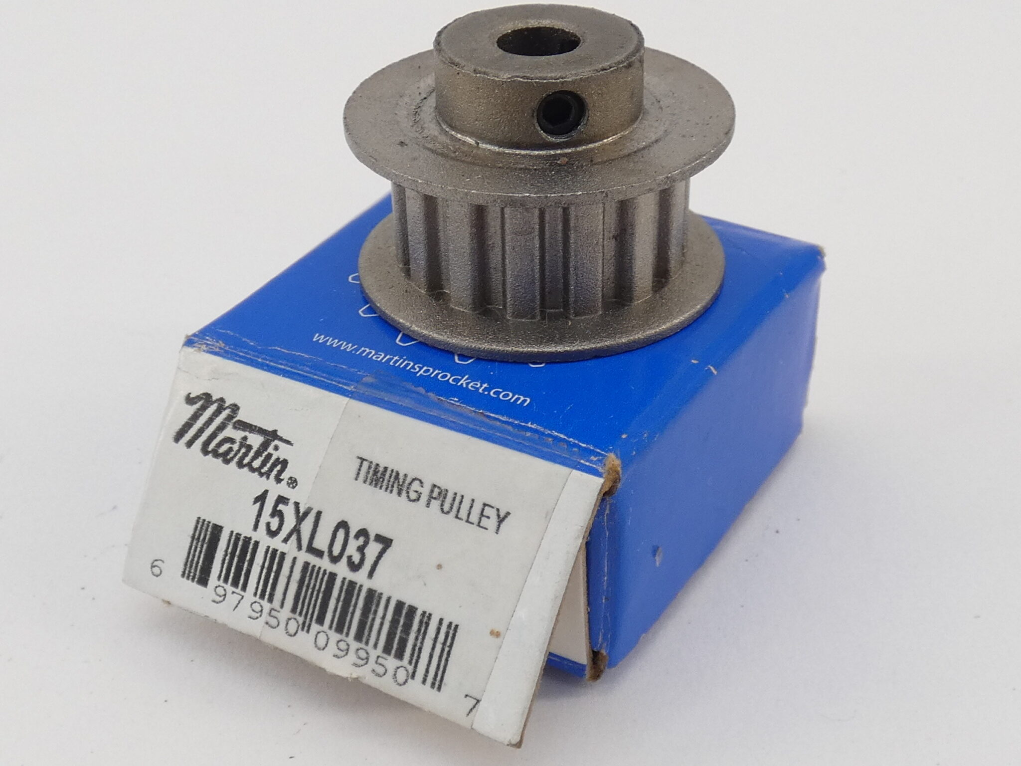 Martin 15XL037 Timing Pulley, 1/4″ Bore – GPM Surplus