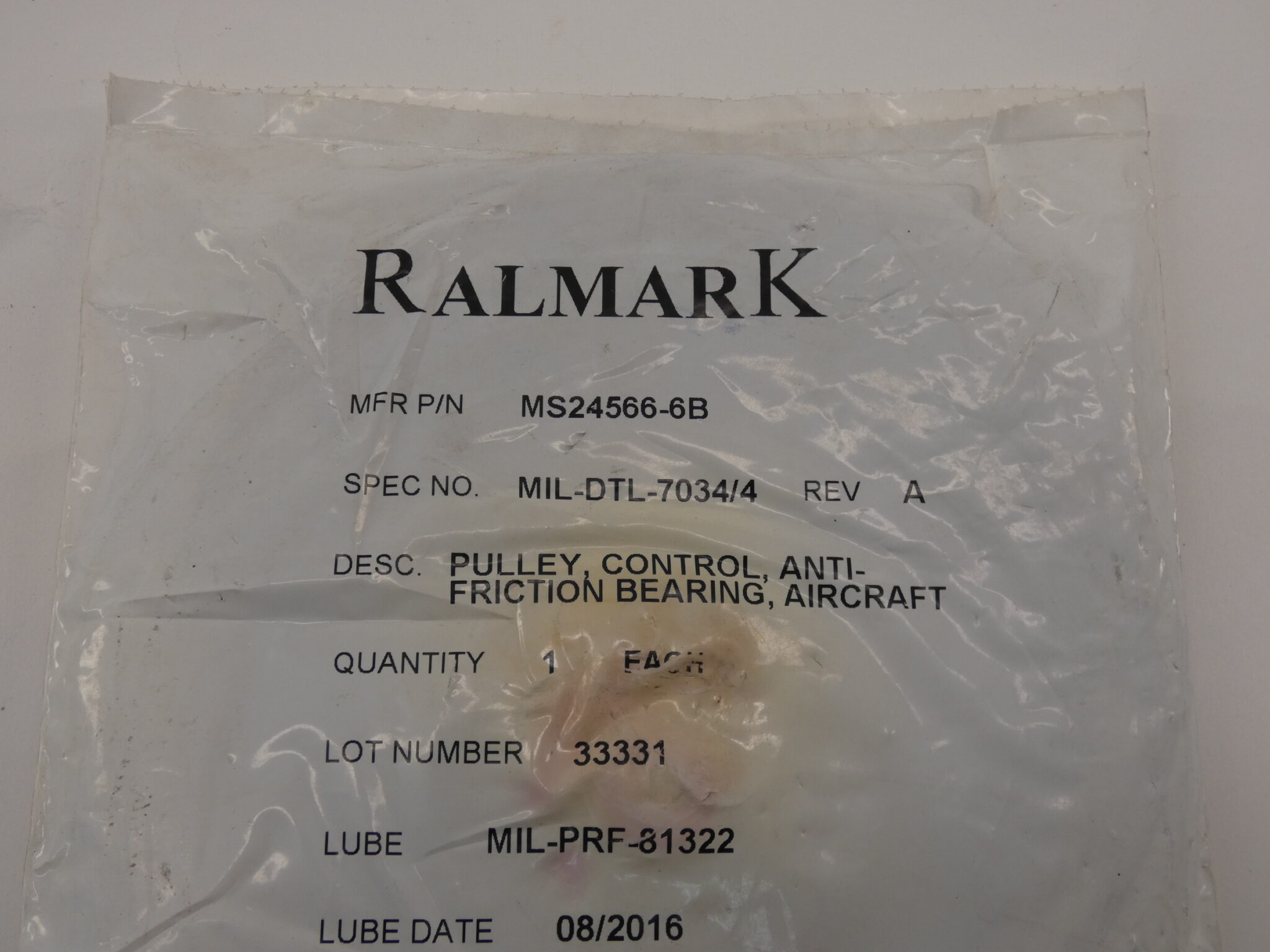 Ralmark MS24566-6B Anti-Friction Wire Rope 6″ Pulley – GPM Surplus