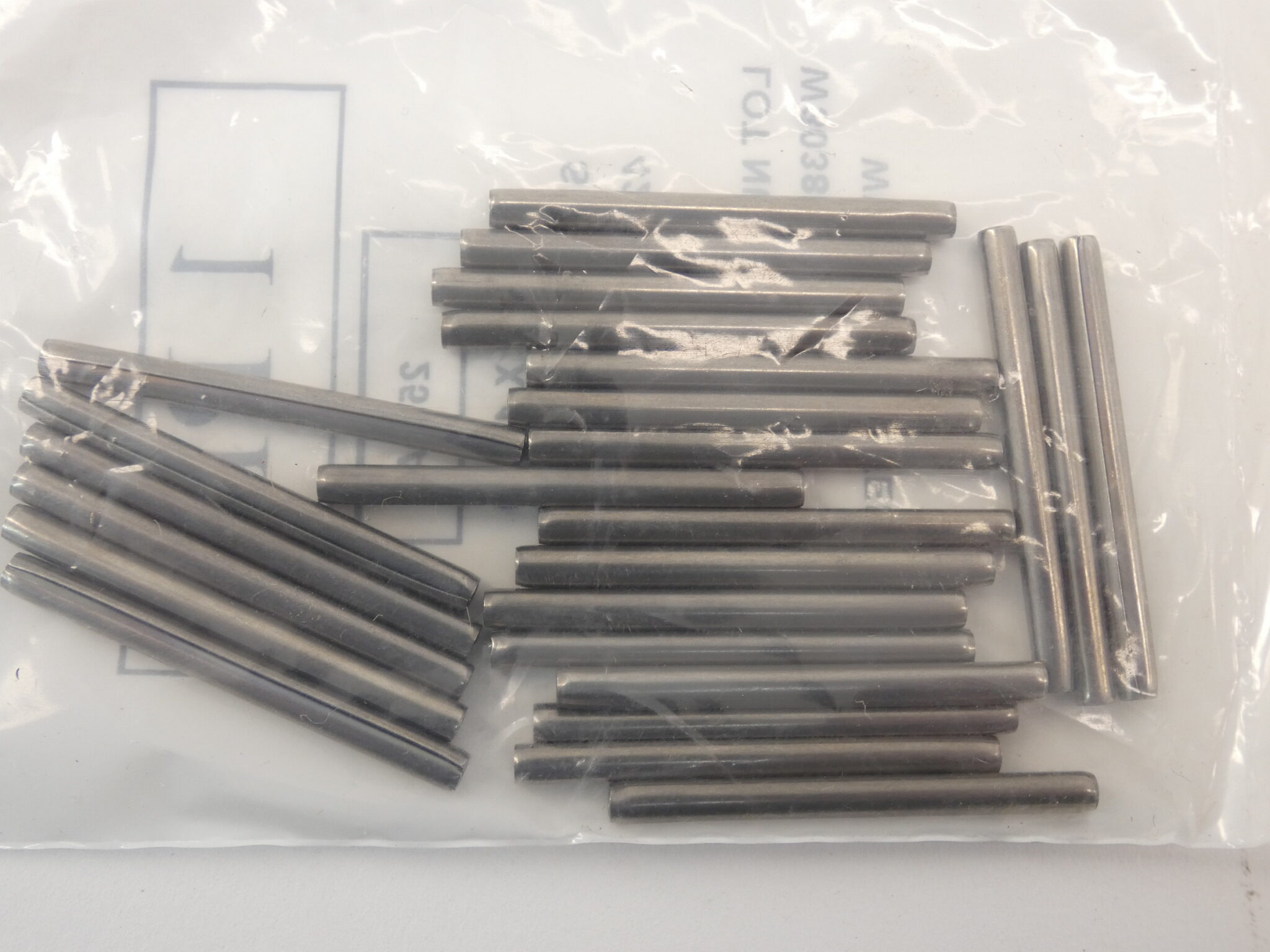 *Lot of 375* 15 Packs McMaster-Carr Stainless Steel Coiled Pin .125 x 1 ...