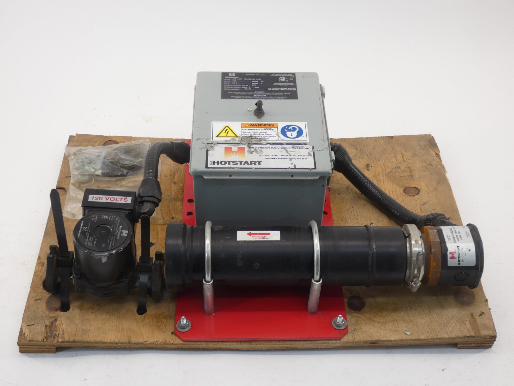 Hotstart CSS31203-000 Small Coolant System 12000W 380V 20.3A 3PH 50Hz ...