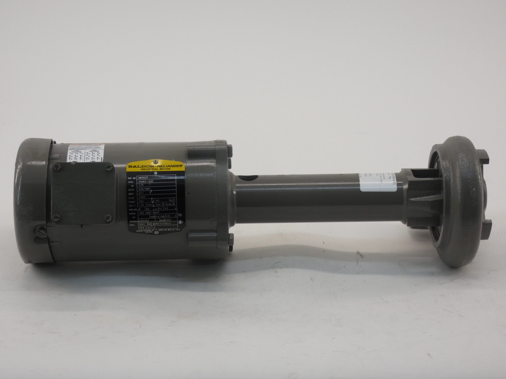 Flowserve VSMP-1000-CX1.25×4 Centrifugal Pump 1 .25″ Discharge 1/2HP ...