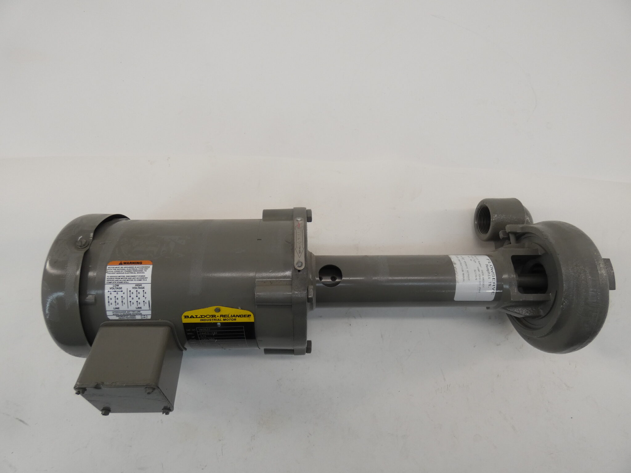 Flowserve VSMP-1000-CX1.25×4 Centrifugal Pump 1 .25″ Discharge 1/2HP ...