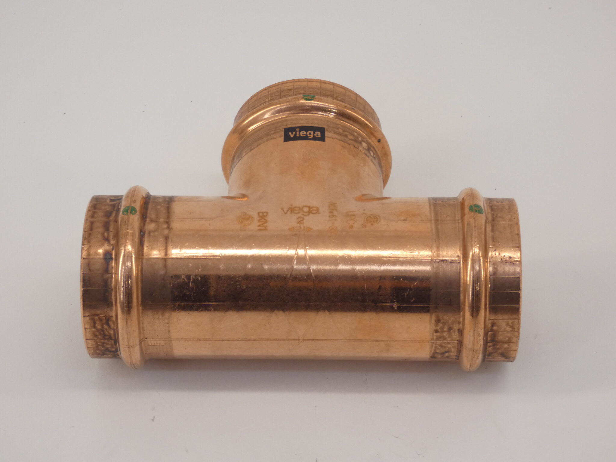 Viega Propress Copper 2″ x 2″ x 2″ Tee Fitting – GPM Surplus