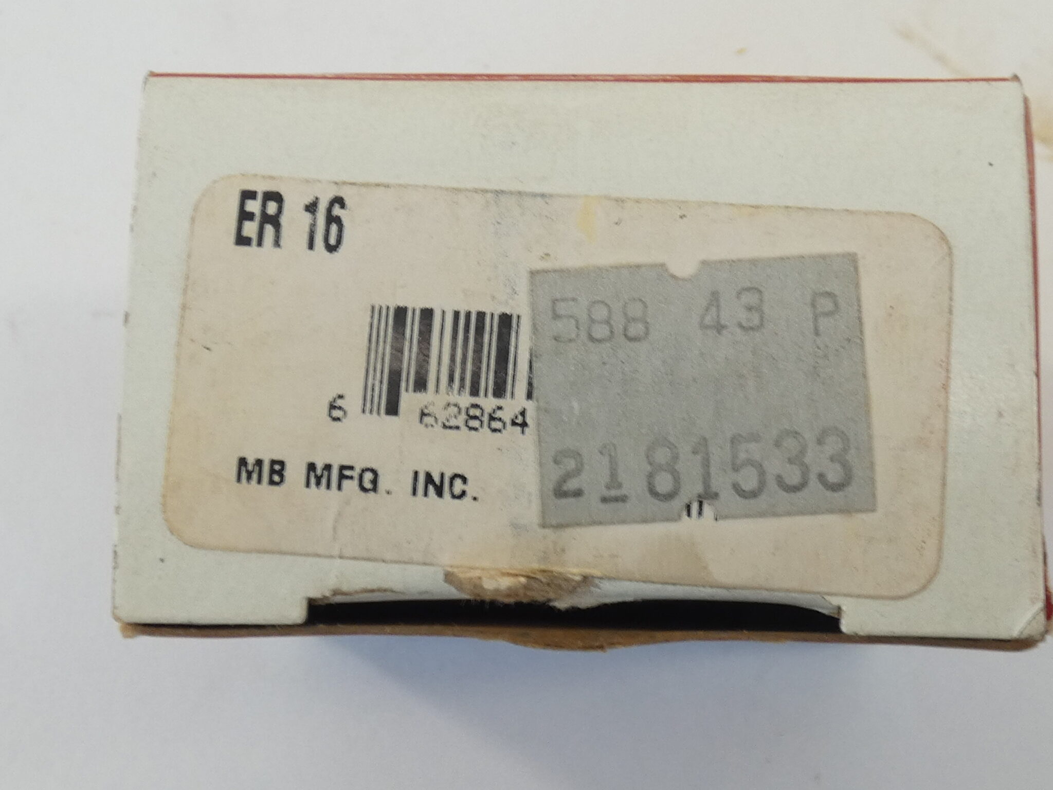 *Lot of 2* MB ER16 Nyla-K Mounted Ball Bearing 1″ Bore – GPM Surplus