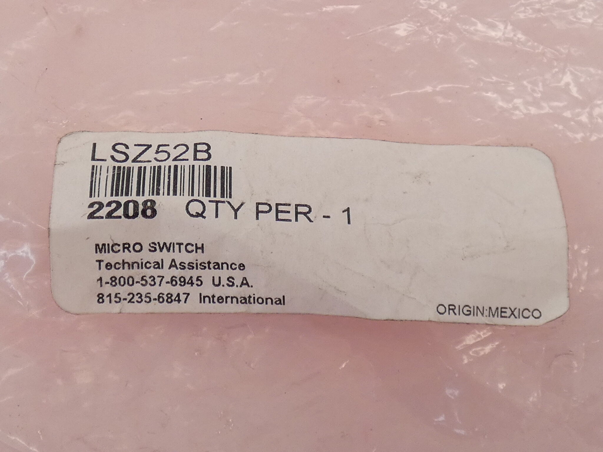 LSZ52B Micro Switch Roller Lever Arm – GPM Surplus