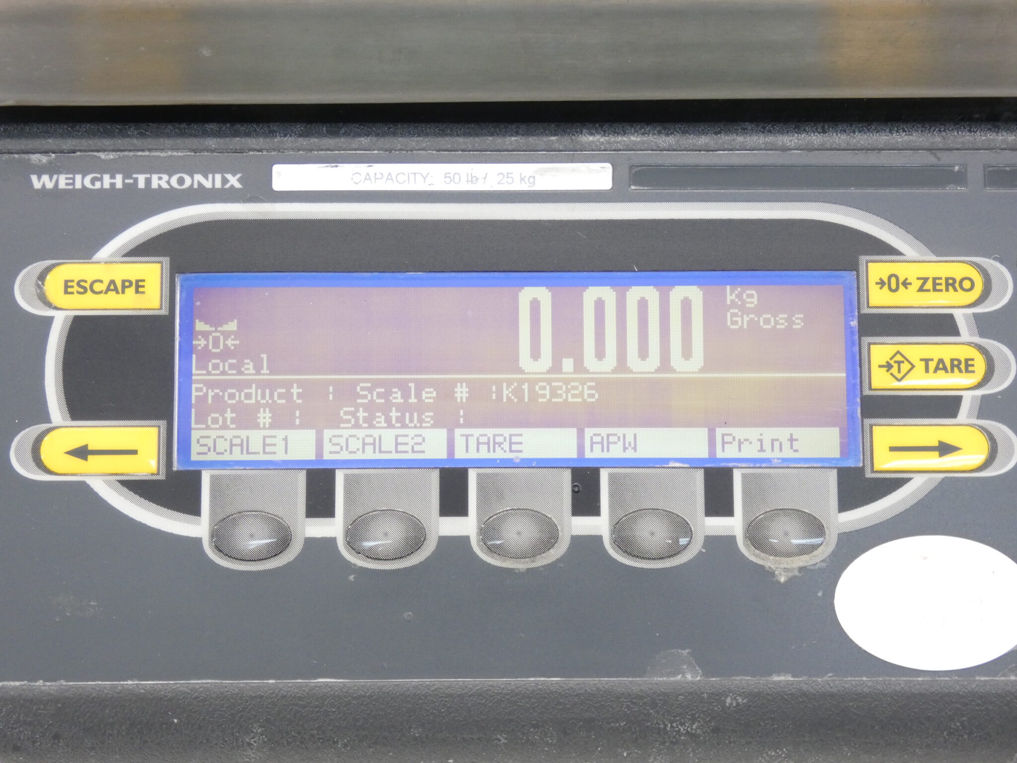 Weigh-Tronix PC-820 Scale 50 Lbs Quartzell – GPM Surplus