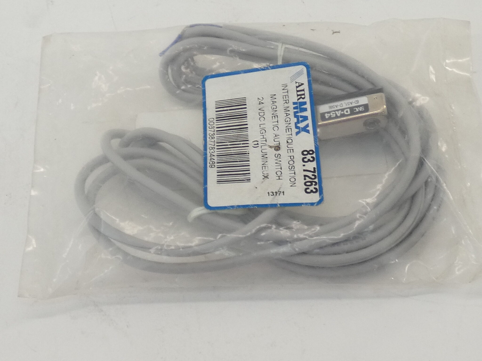 SMC D-A54 Magnetic Auto Switch Sensor 24VDC Air Max 83.7263 – GPM Surplus