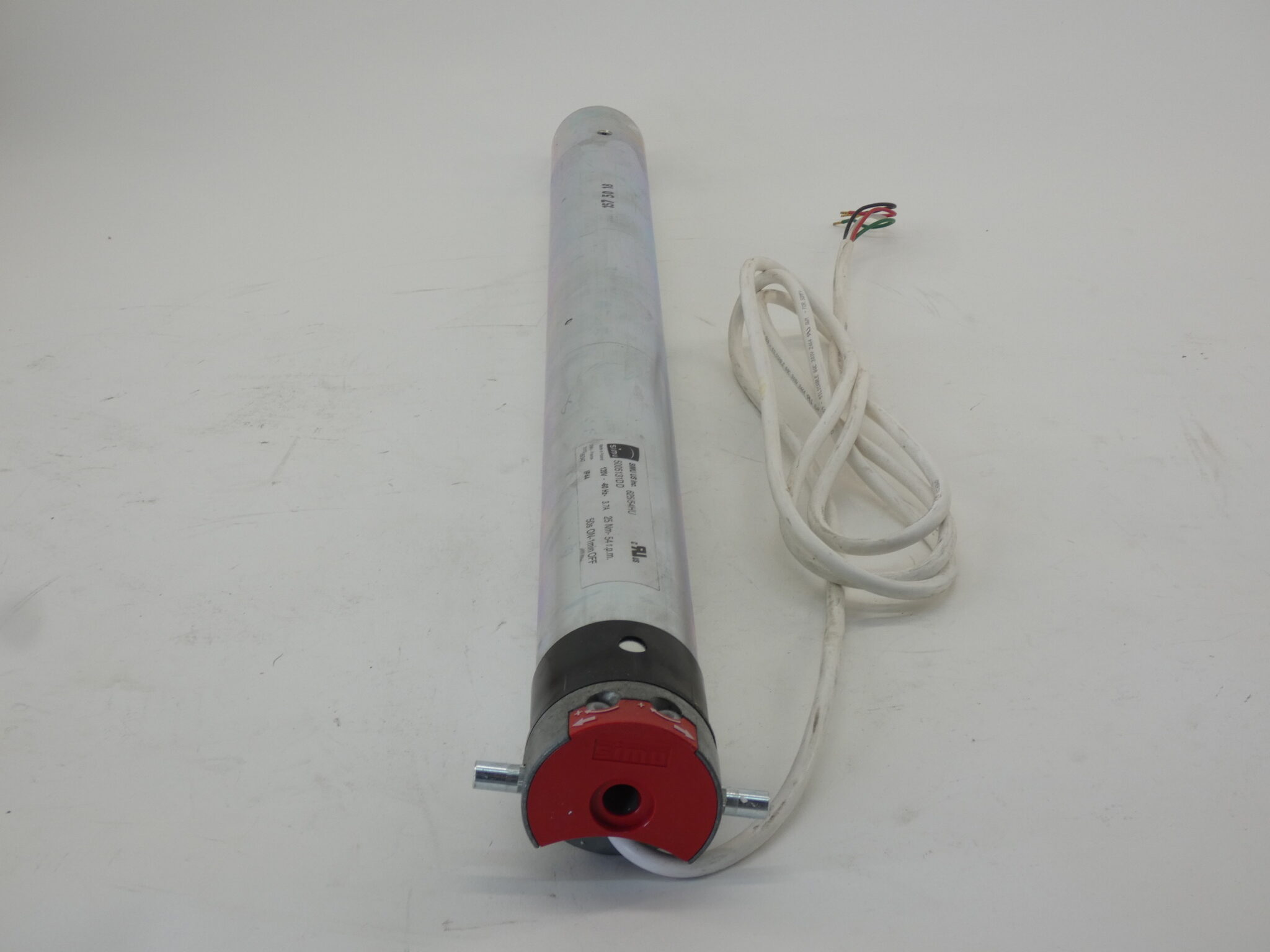 Simu 5005131-DD Tubular Motor 120V 60Hz 3.7A – GPM Surplus
