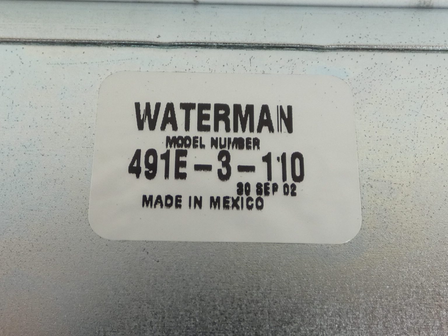 Waterman 491E-3-110 Hydraulic Solenoid Valve – GPM Surplus