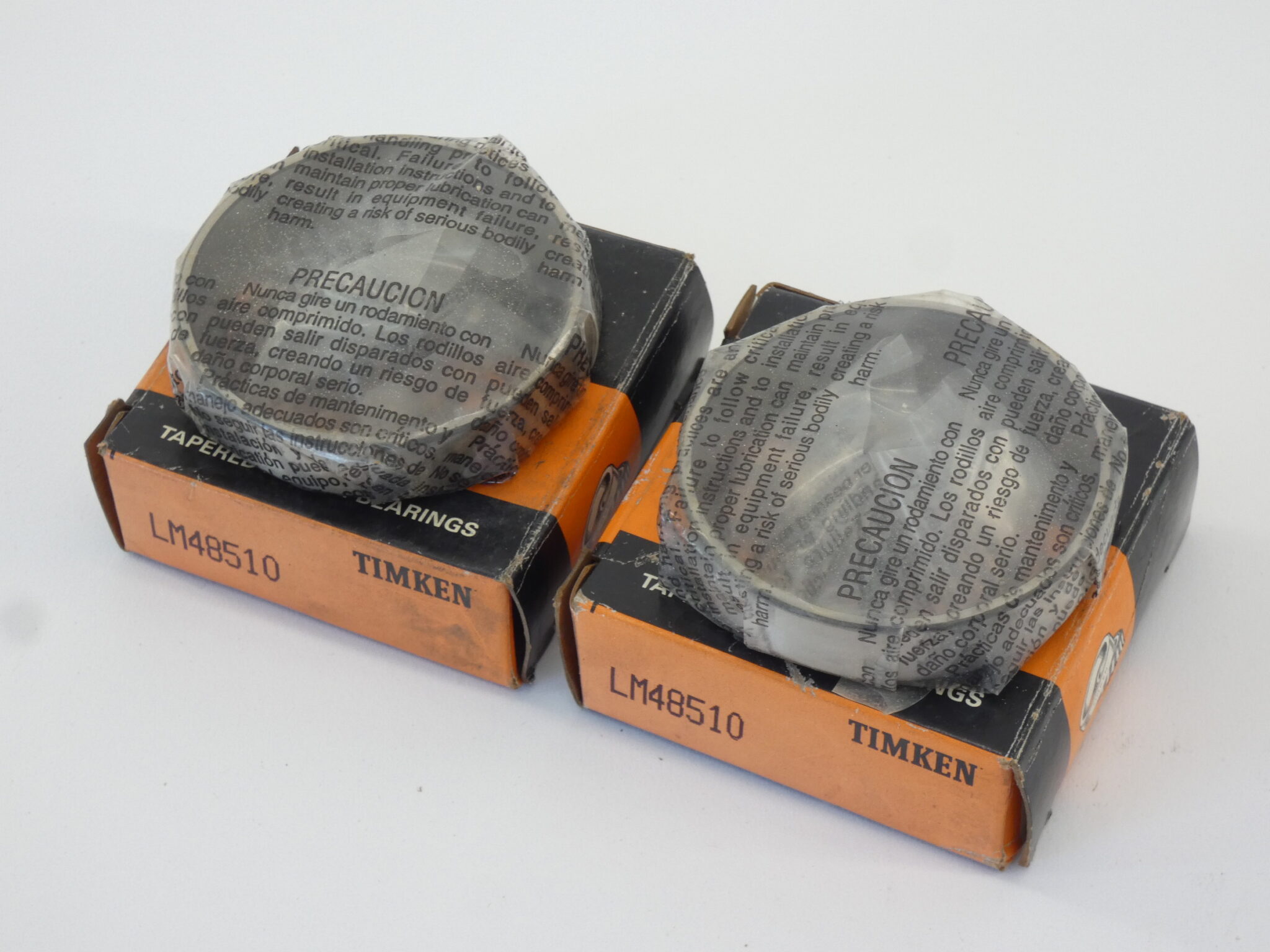 *Lot of 2* Timken LM48510 Tapered Roller Bearing 2-1/4″ Bore 2-9/16″ OD ...