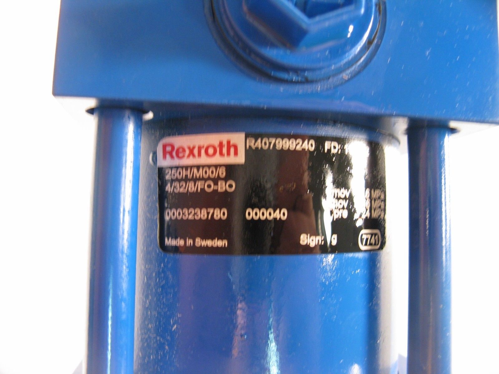 Rexroth R407999240 Hydraulic Cylinder Actuator – GPM Surplus